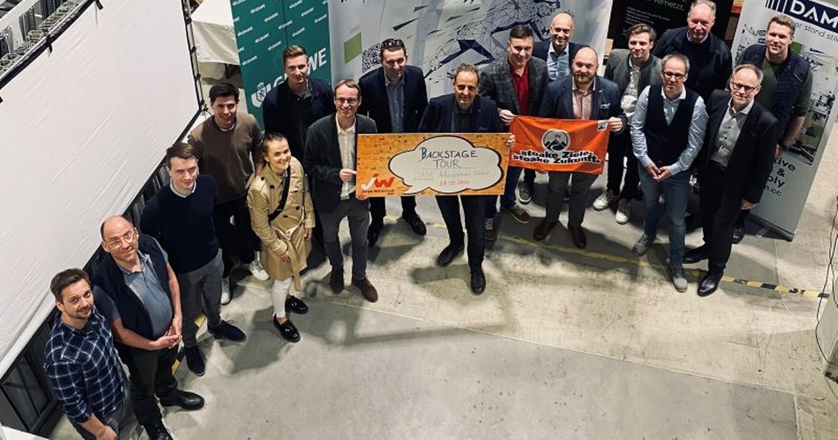 Weizer Backstage Tour bei DAM Anlagenbau - Junge Wirtschaft